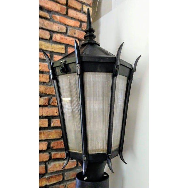 1980s King Luminaire Traditionalist Gothic Street Lamps | Chairish