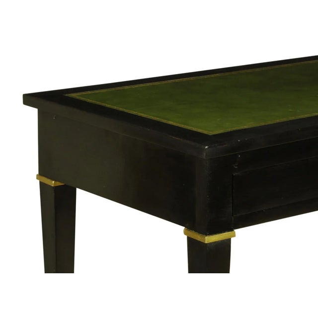 19th Century Black Lacquer Writing Table | Chairish