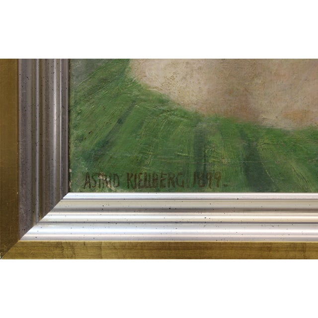 Portrait of Anna Morell Bux Sjoberg by Astrid Kiellberg | Chairish