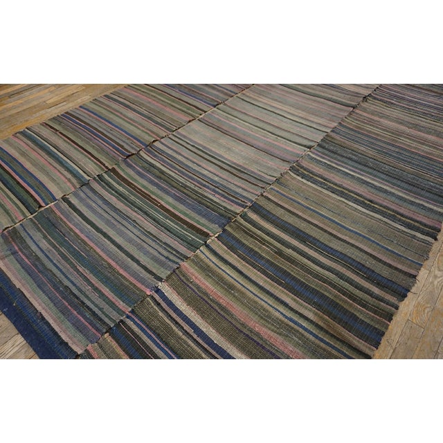 Early 20th Century American Shaker Rag Rug | Chairish