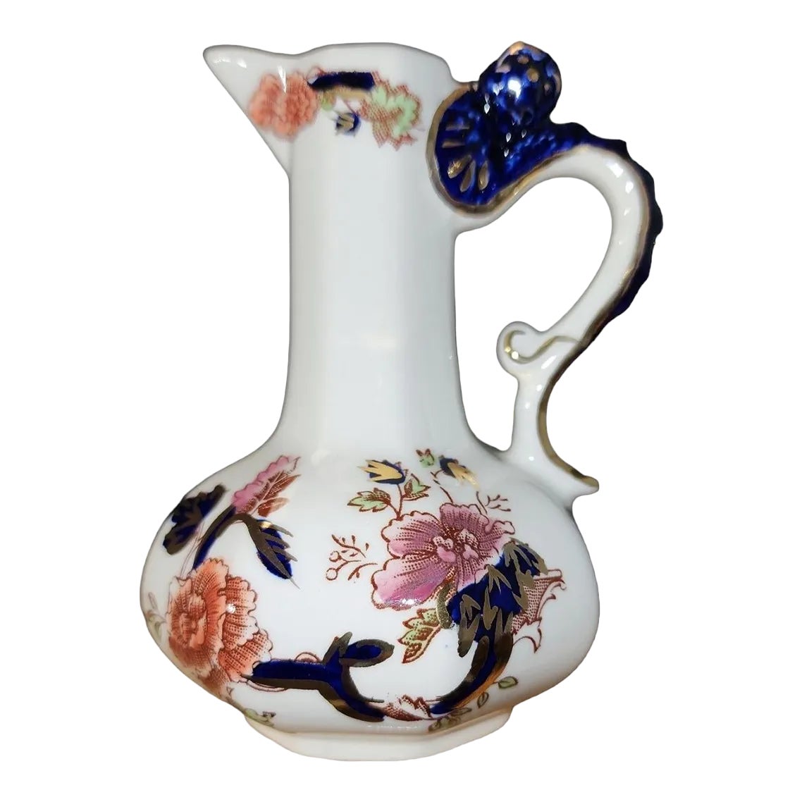 masons blue mandalay jug