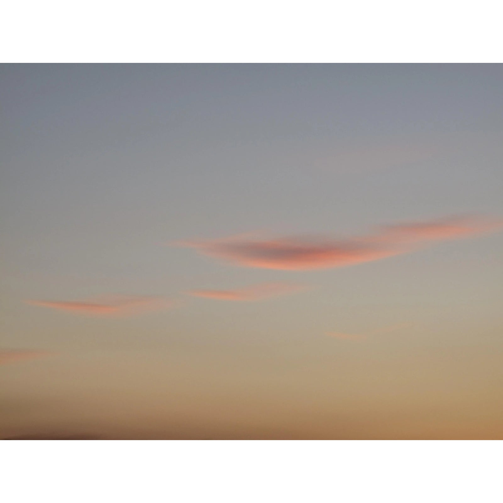 Contemporary Abstract Clouds Photographic Color Print | Chairish