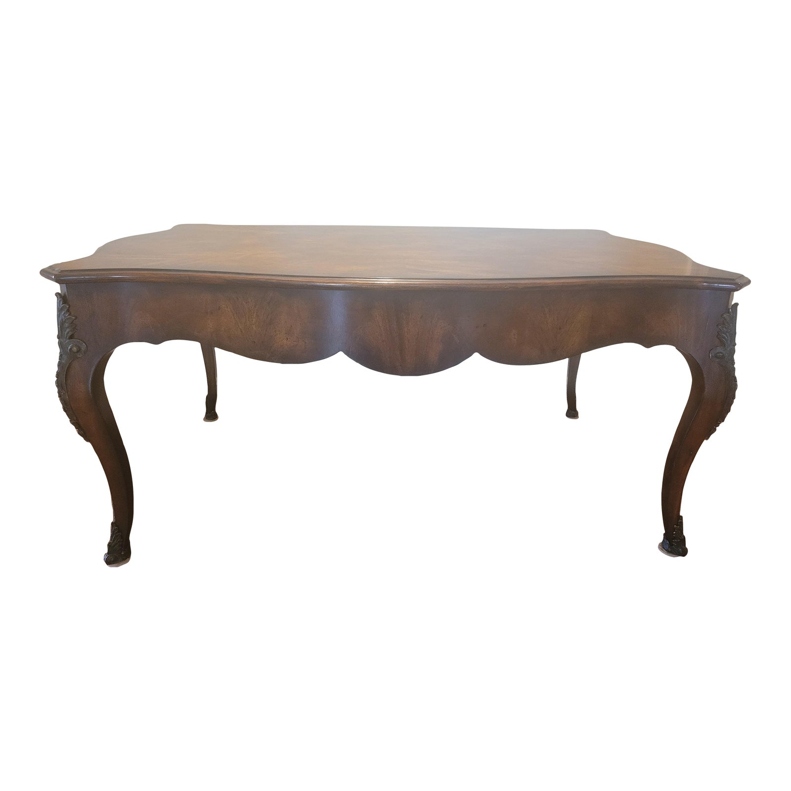 Theodore Alexander Flame Mahogany Cocktail Table (Ta-5105-142) | Chairish