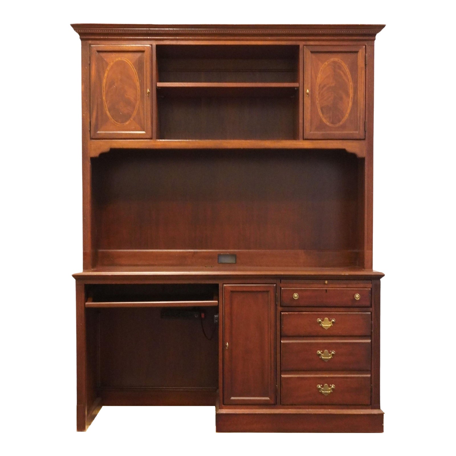 Lexington Furniture Palmer Home Collection Cherry Traditional Style 63 ...