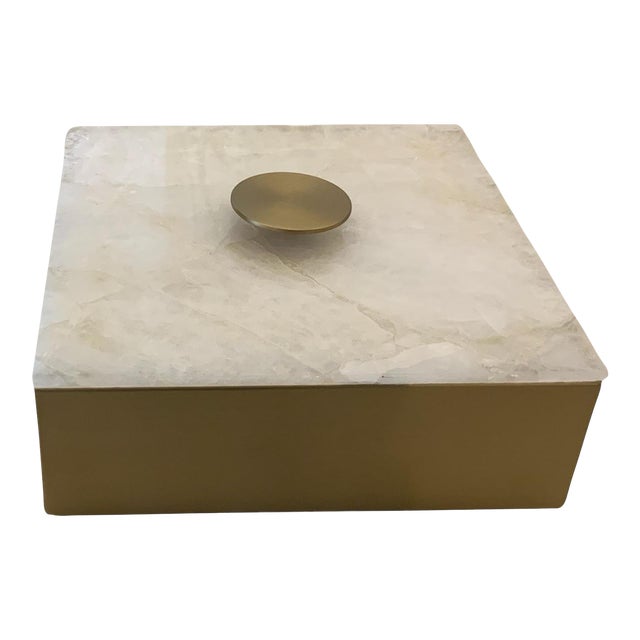 Lucent Square Box | Chairish