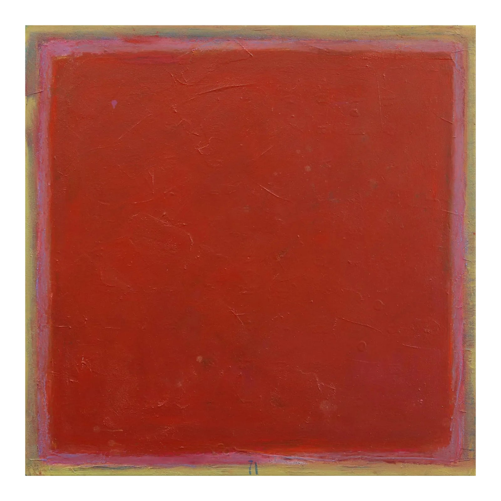 Original Abstract Minimalist Colorfield Oil Painting "Awh 286" Original ...