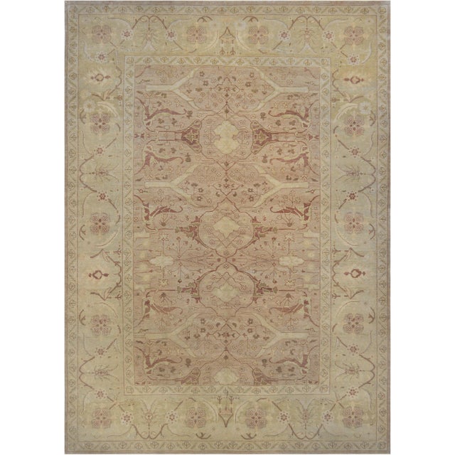 Mansour Handwoven Agra Rug | Chairish