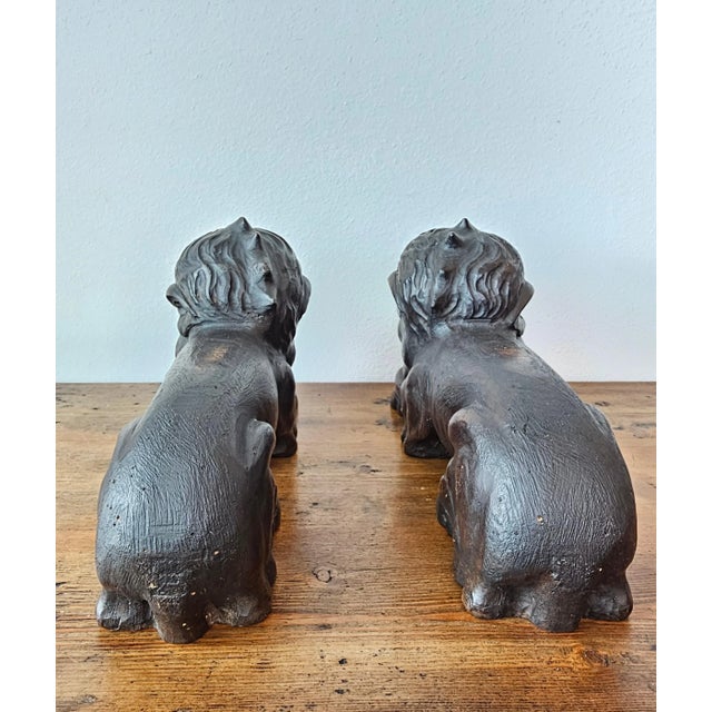 Antique European Renaissance Gothic Revival Grotesque Lion Figure ...