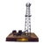 Vintage Don Graff Signed Brutalist Mixed Metals Oil Rig Tower Nevada ...