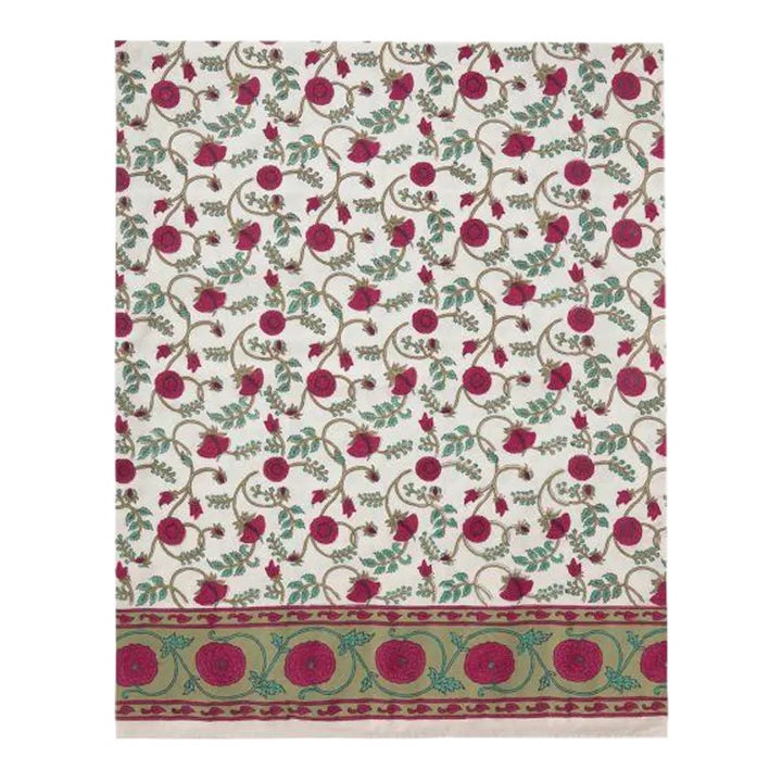 Gina Queen Magenta Fitted Sheet | Chairish