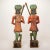 Antique Large Solid Wood Rajasthani Royal Guard Gatekeeper Figurines ...