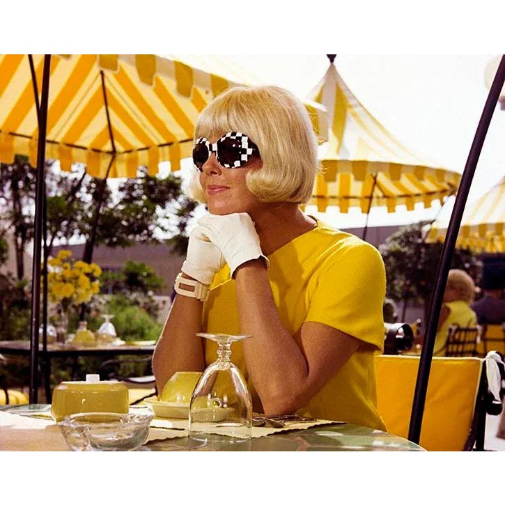 1967 Doris Day in Yellow (14x11 Canvas) | Chairish