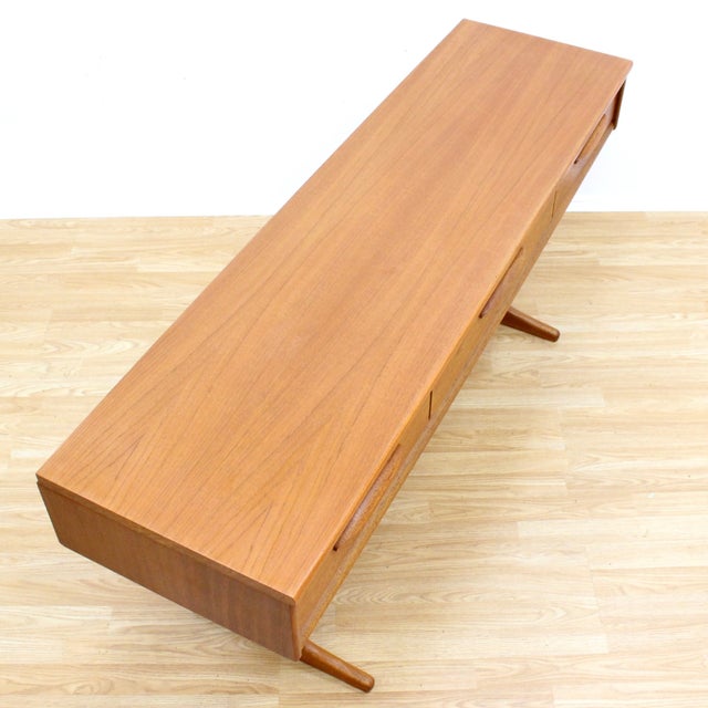 1960s Mid Century Console Table Dresser by Austinsuite | Chairish