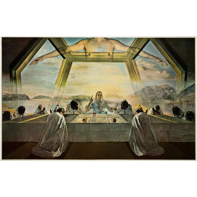 1957 Salvador Dalí "The Last Supper", Original Period Photogravure ...