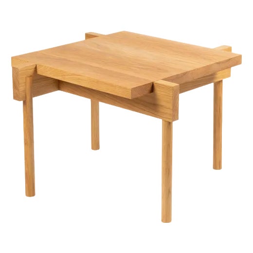 Overlapping Natural Ash Coffee Table with Square Top Insert by Antonio ...