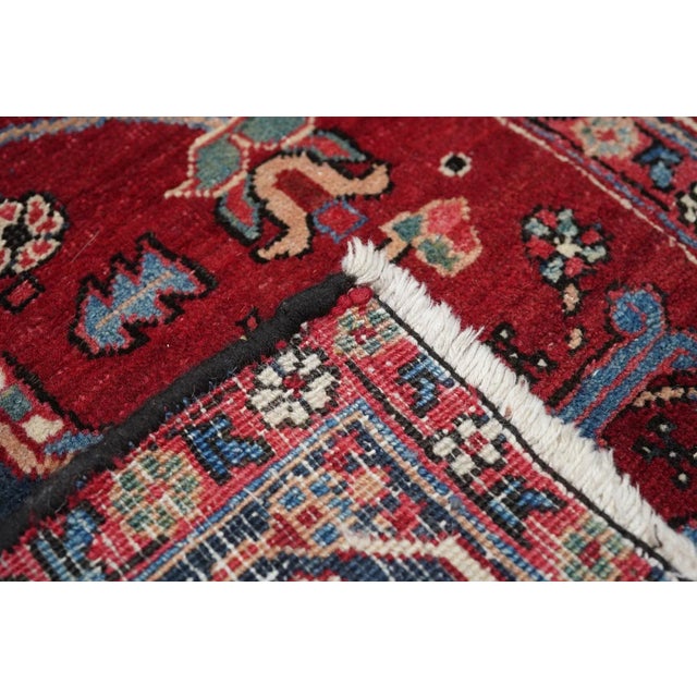 Vintage Heriz Serapi Rug 5'0'' x 6'10'' | Chairish