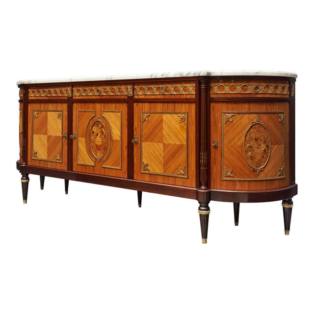 Louis XVI Grand Buffet Enfilade | Chairish
