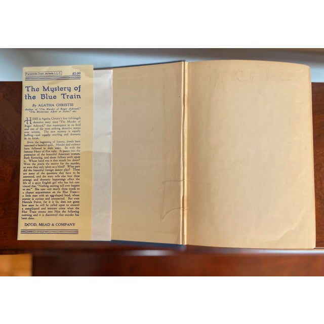 1920s The Mystery of the Blue Train Book | Chairish