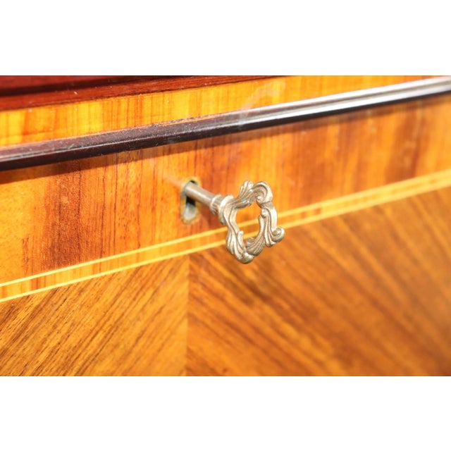 Italian Marquetry Dry Martinin Liquor Bar Cabinet Circa 1960 | Chairish