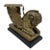 1900 Golden Fleece Chrysomallos Winged Ram Bronze Mantle Urn | Chairish