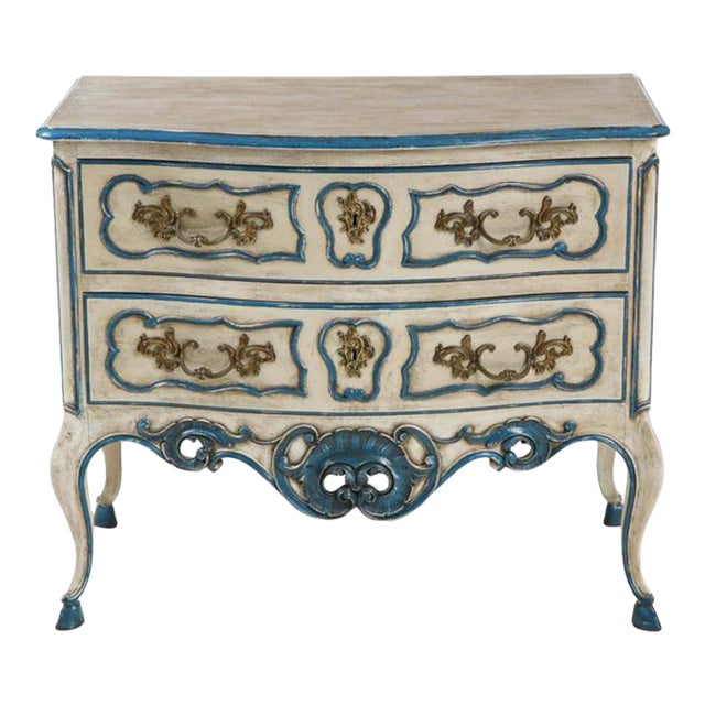 Painted Provencal Commode | Chairish