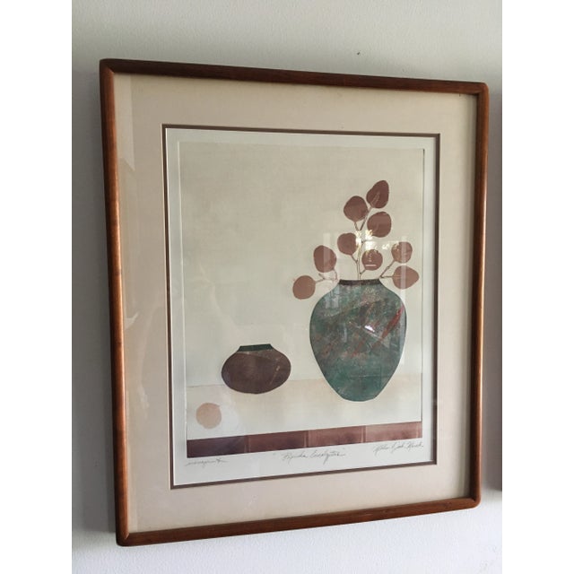 1980s Still Life Monoprints by Michael John March, Framed - a Pair ...