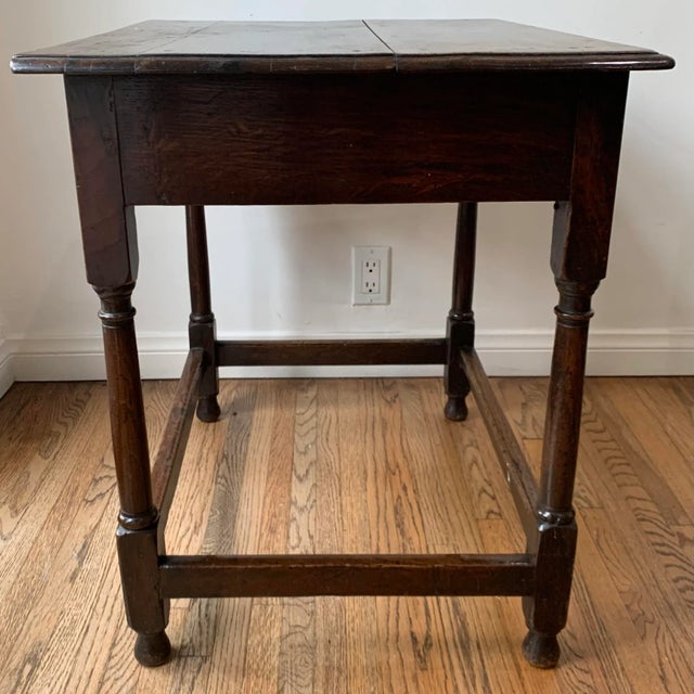 Late 19th Century Antique Early American Side Table | Chairish