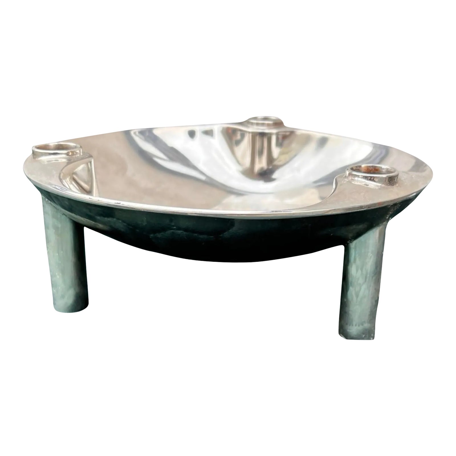 Chrome-Plated Bmf Nagel S44 Bowl Designed by W. Stoff & H. Nagel ...