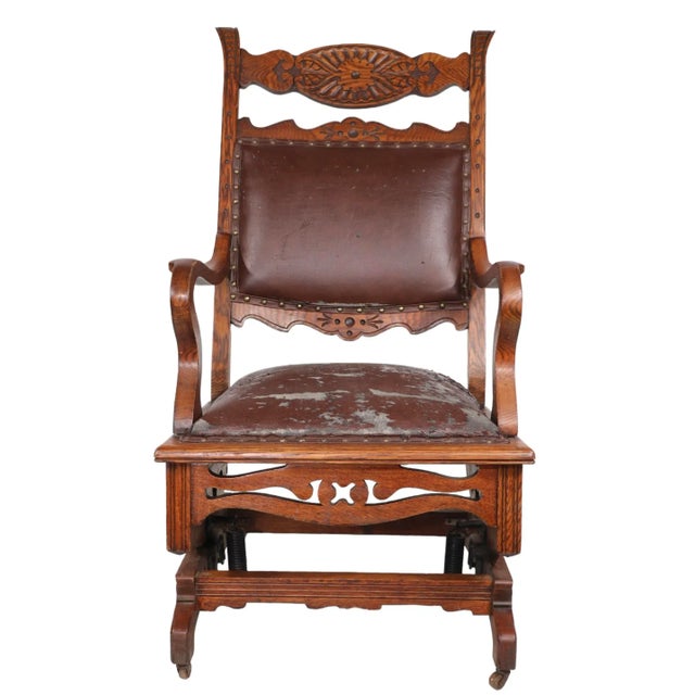 Victorian Platform Rocking Chair | Chairish