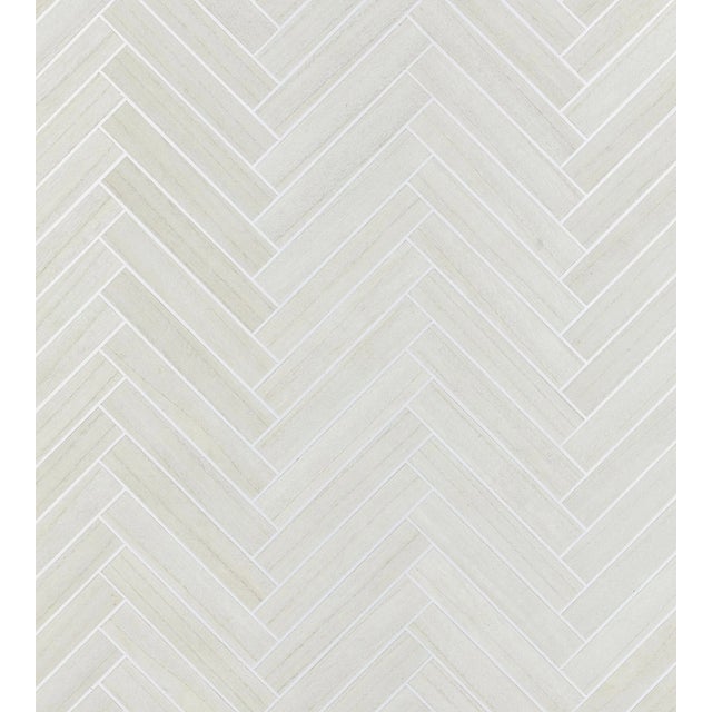 Sample - The House of Scalamandré Legato Wallcovering, Ice | Chairish