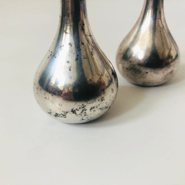Dansk Silver Onion Tiny Taper Candle Holders by Jens Quistgaard - Set ...