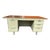 1940s The General Fireproofing Company Vintage Metal Tanker Desk | Chairish