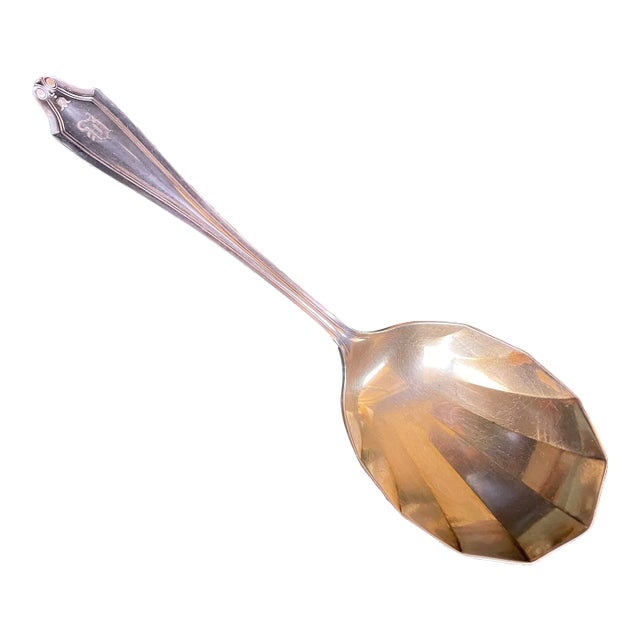 Antique Rockford s.p. Co. Silverplate Berry Spoon, Emerson Pattern, Old ...
