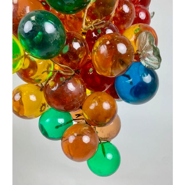 Mid Century Grape Pendant Light Fixture Circa 1950s | Chairish