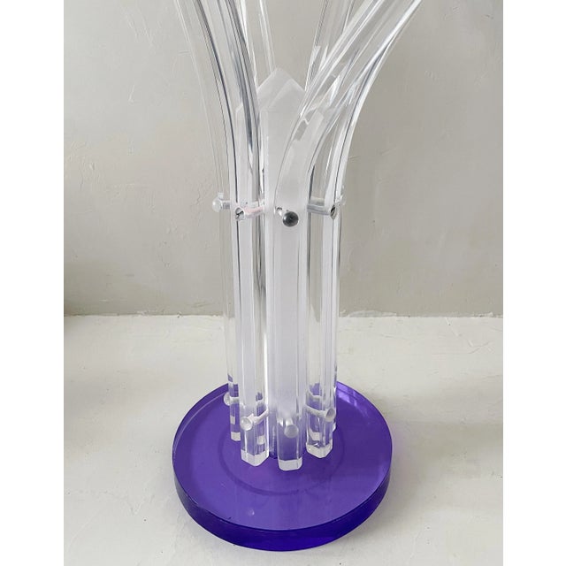 Vintage Shlomi Haziza Lucite Tree Sculpture | Chairish