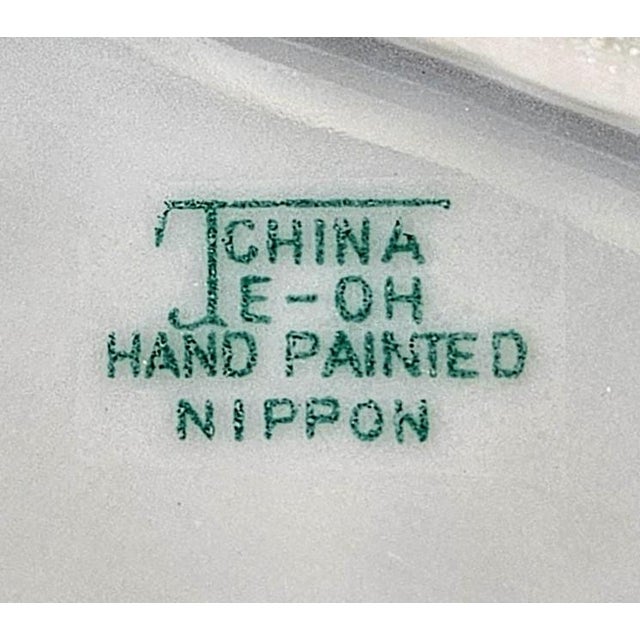 Vintage Hand-Painted Nippon China Serving Dishes - Set of 8 | Chairish