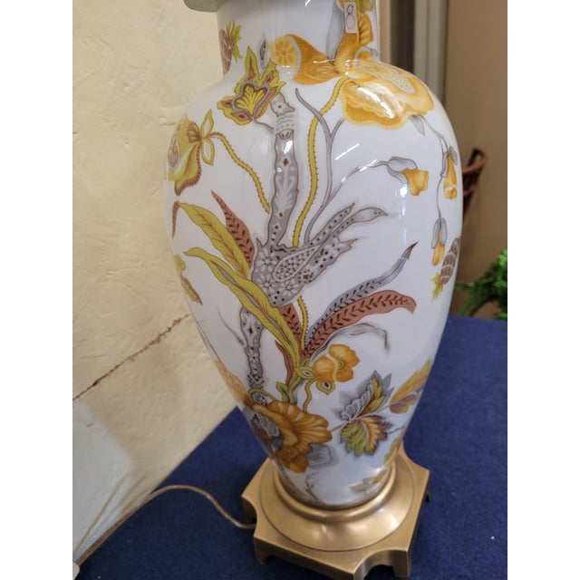 1950's Italian Porcelain Lamp by Marbro Lamp Co. | Chairish