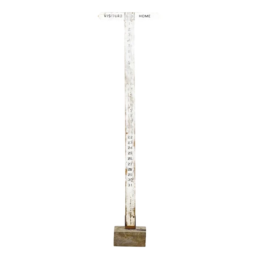 Croquet Scoring Post, 1900 | Chairish