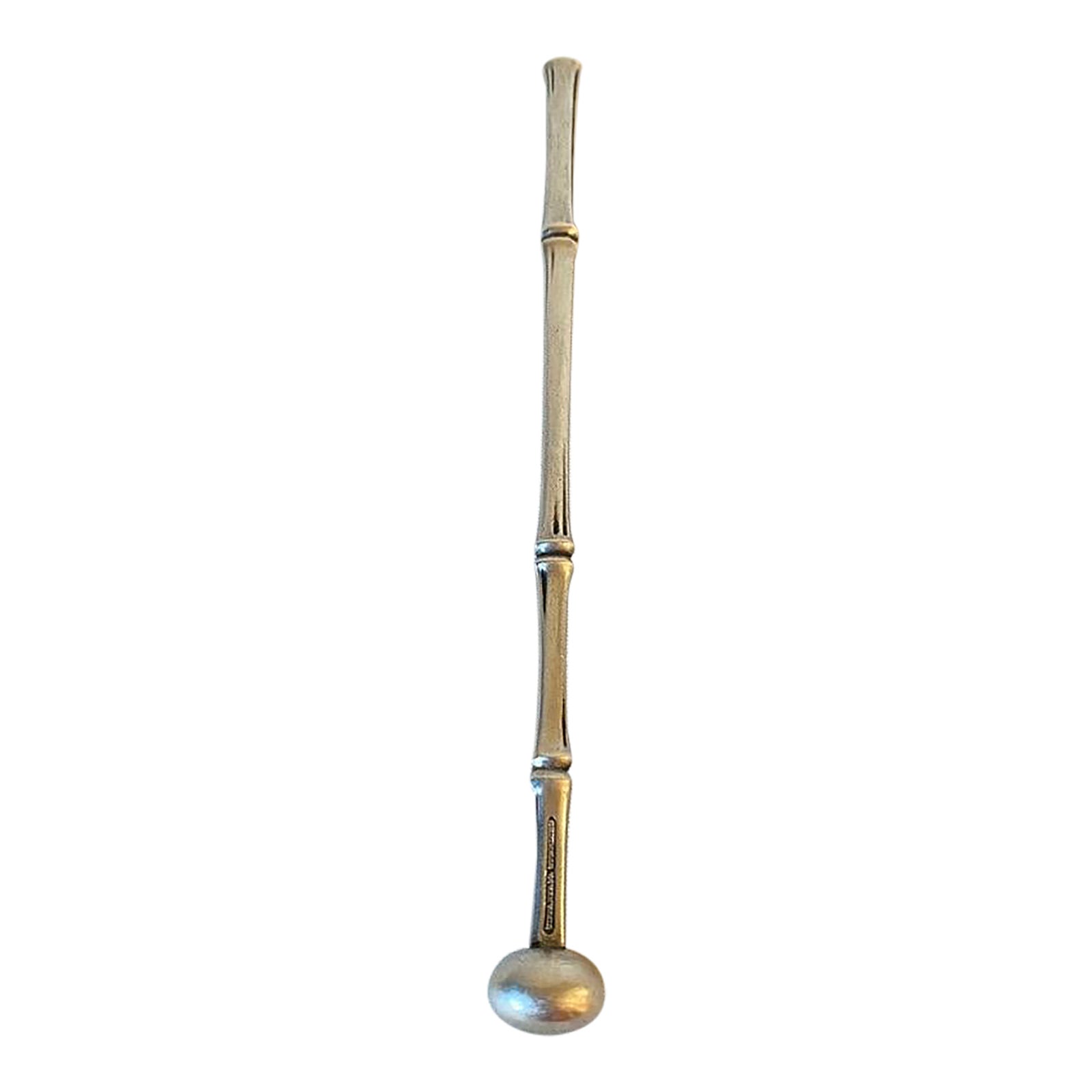 Mid 20th Century Tiffany & Co. Sterling Silver Faux Bamboo Cocktail ...