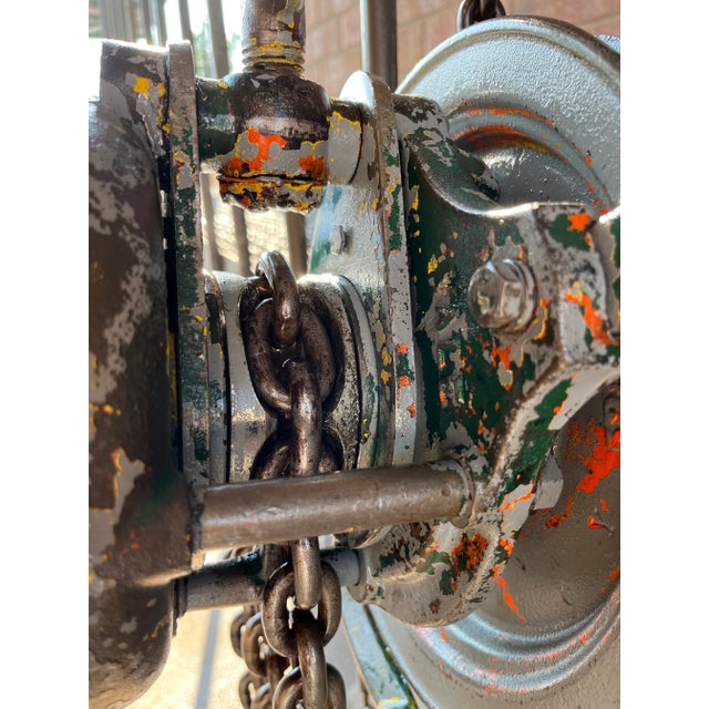 Denver Industrial Artifact 1 Ton Chain Fall (Hoist) Salvaged From Gates ...