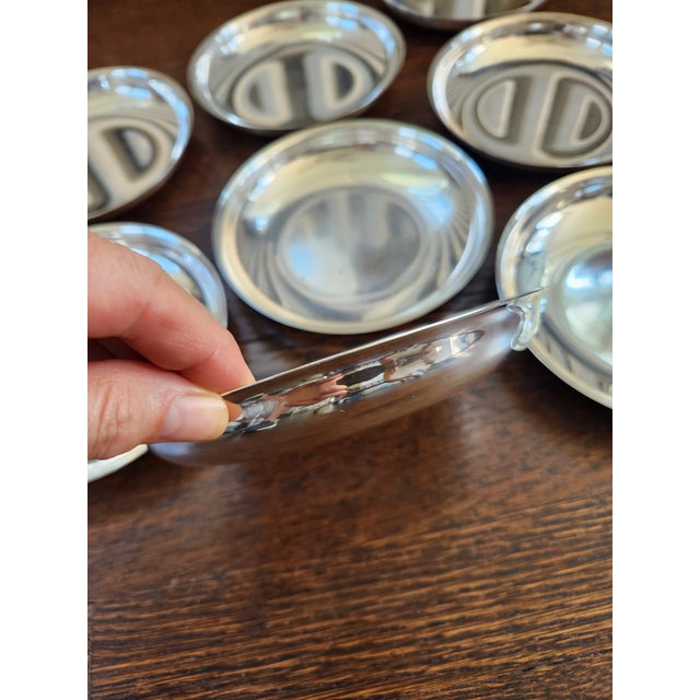 Vintage Oneida Silver Plate Appetizer Plates / Hors d'Oeuvre Plates ...