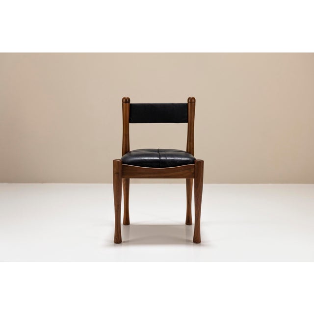 Chairs Model 620 in Walnut by Silvio Coppola for Bernini, Italy, 1964 ...