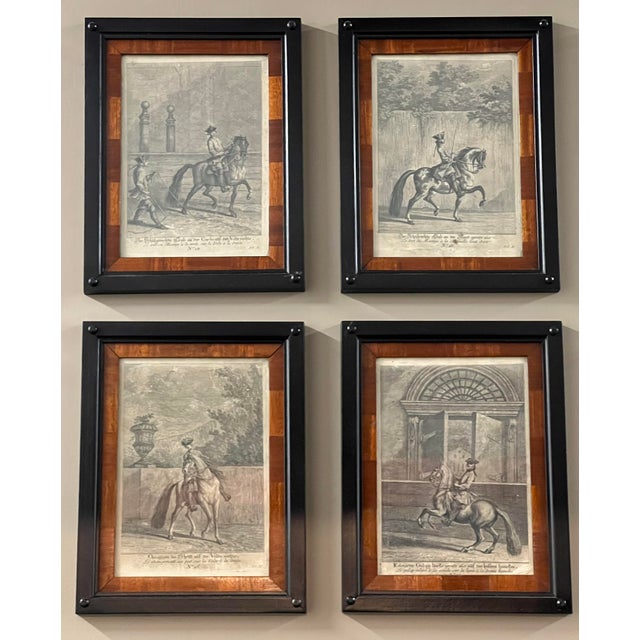 Custom French Horse Equestrian Gallery Wood Screen | Chairish