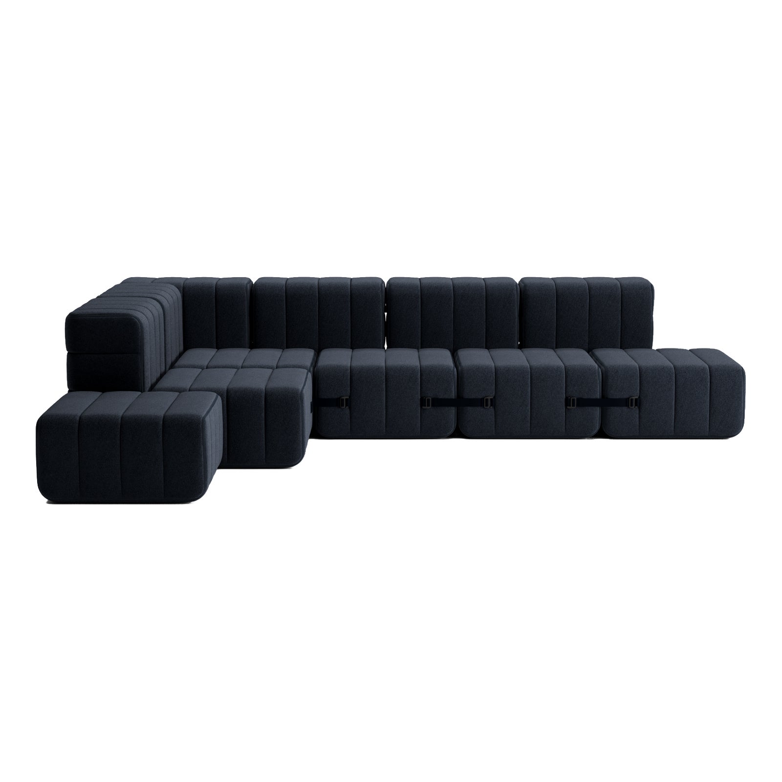 Flexible Large Corner Sofa from Ambivalenz, Set of 12 | Chairish