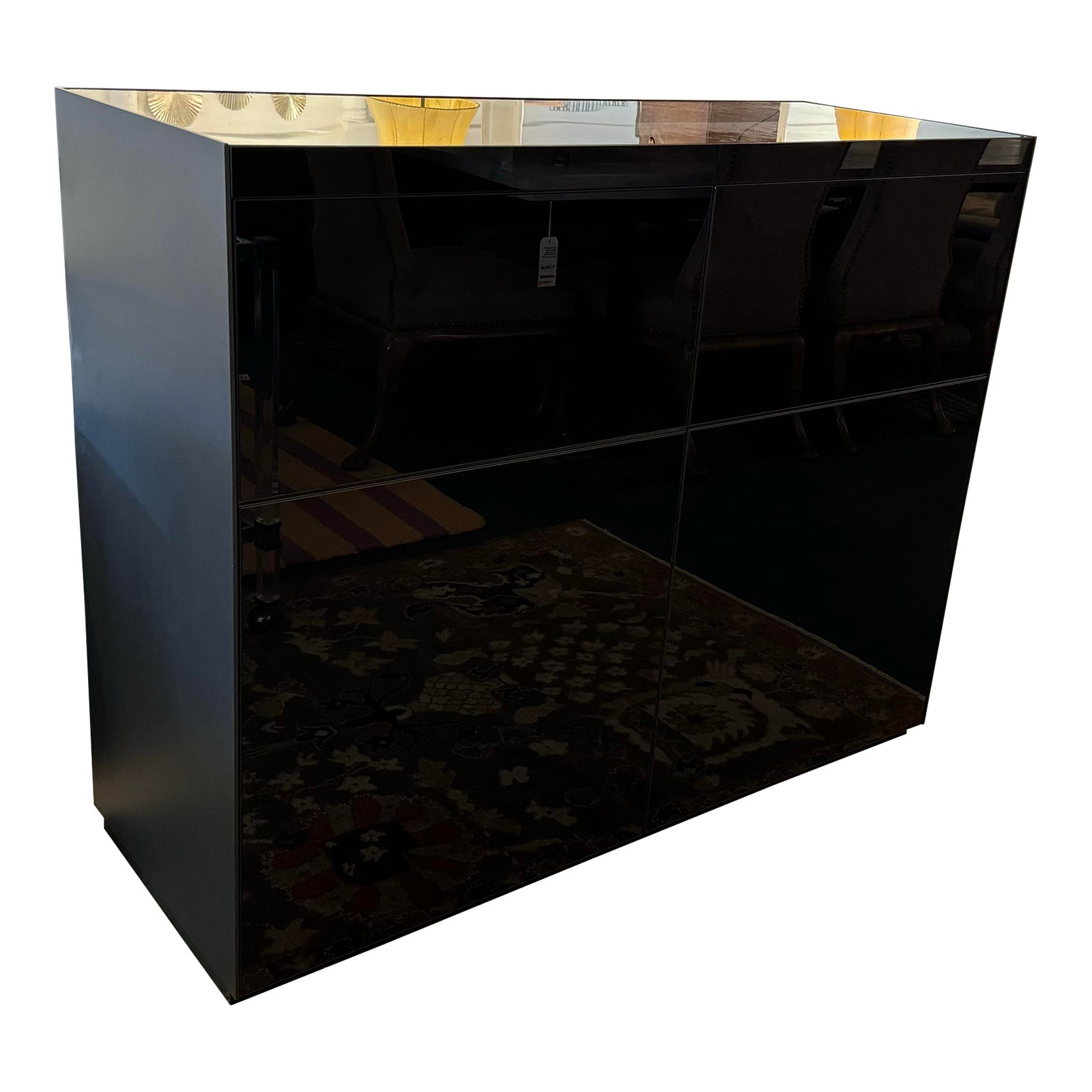 Rimadesio It Dolman Structure Lacquer 4 Door Credenza | Chairish