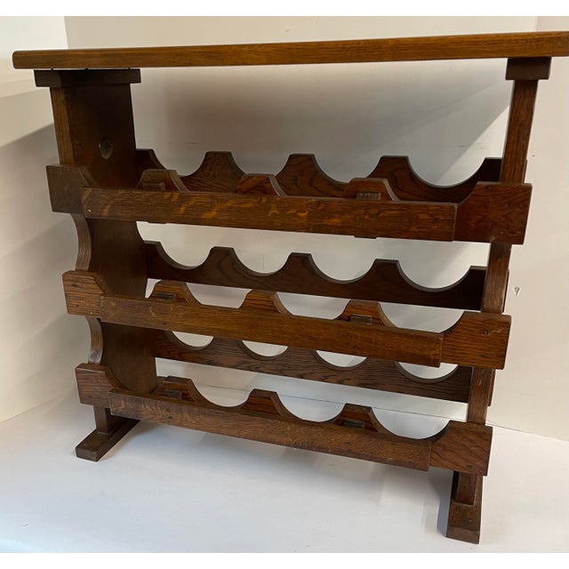 Vintage Wooden Wine Rack | Chairish