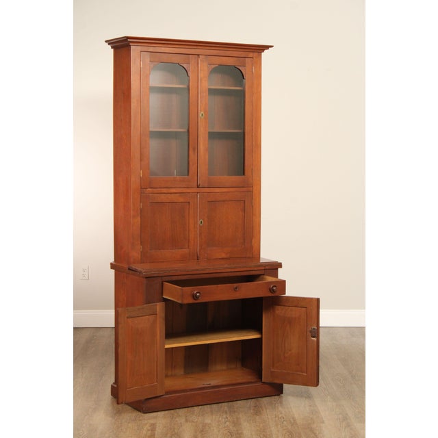 Antique American Walnut Secretary Bookcase | Chairish