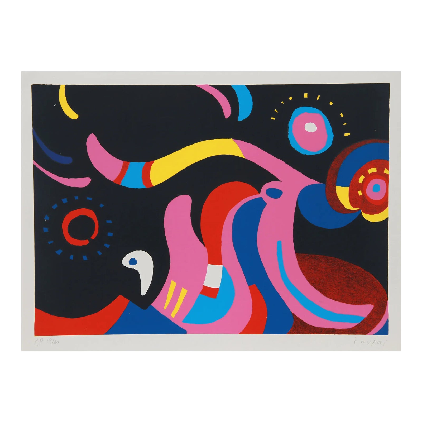 Flamboyant, Kyohei Inukai (aka Earle Goodenow) Screen Print | Chairish