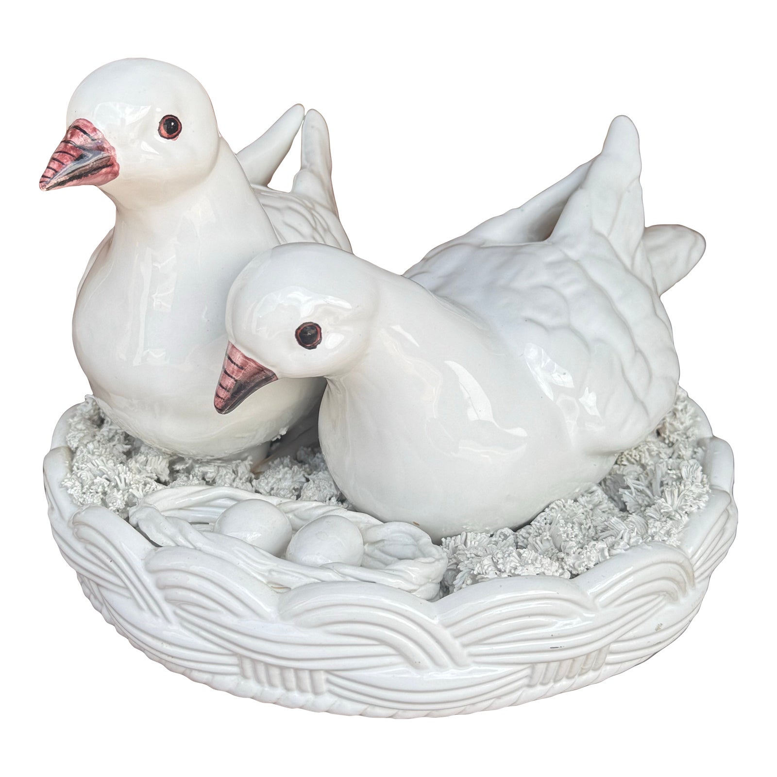 Vintage Italian Ceramic Dove Figurine Attributed to Meiselman – Hand ...