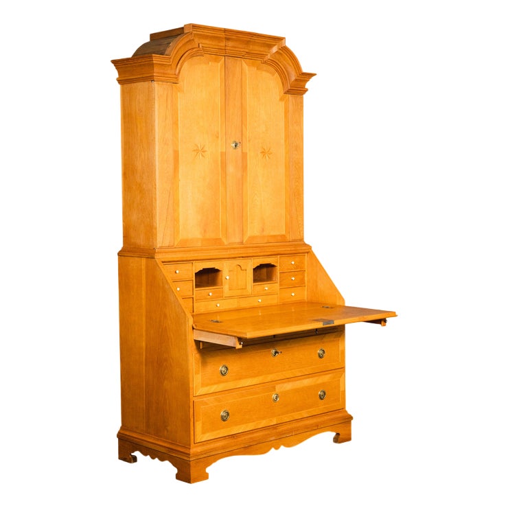 Slanted-Front Secretary, Late 20th Century | Chairish